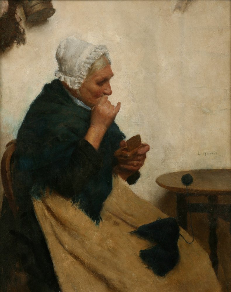 A Pinch of Snuff by Edwin Harris: Premium art reproduction