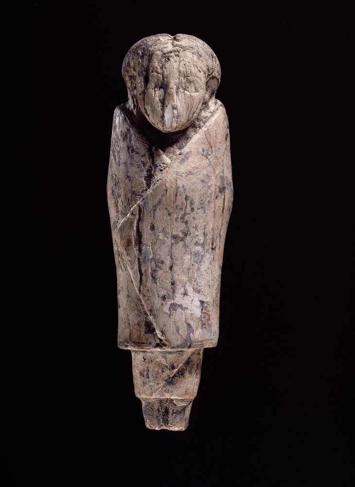 Ivory Statuette of a Woman by Egyptian: Buy fine art print