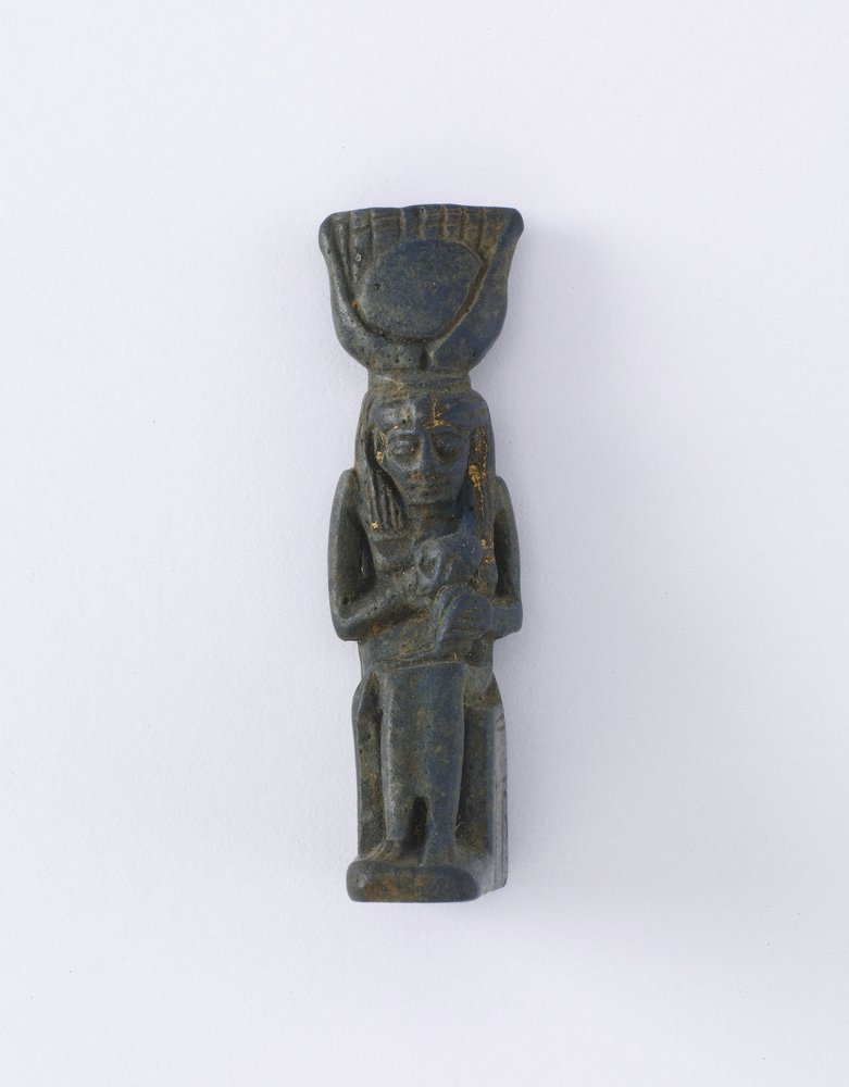 Figure of Isis and Horus, possibly Ptolemaic Period, 305-30 BC