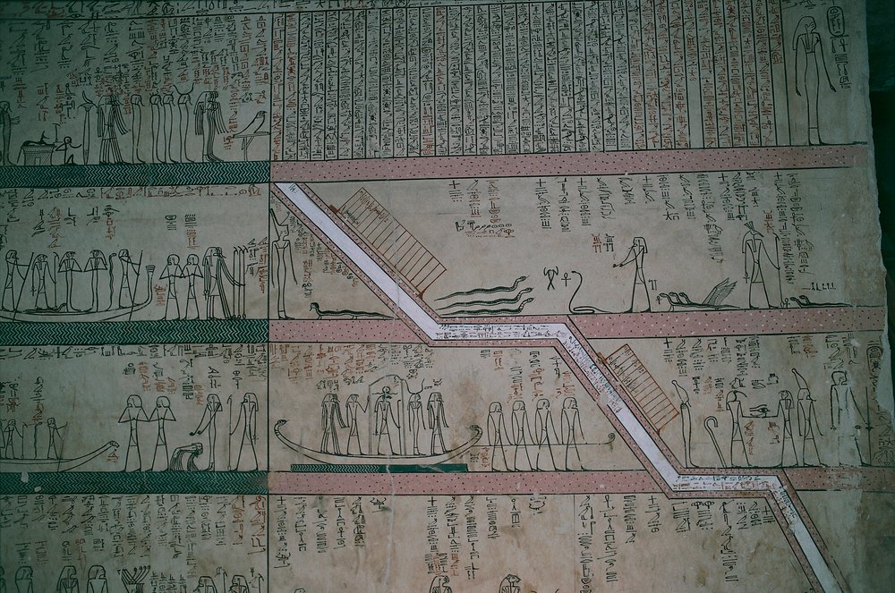 Egypt, Luxor, Valley of the Kings, Tomb of Thutmose III, Burial Chamber ...