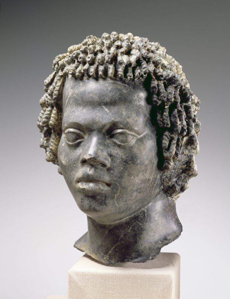 Head of a Black Man, late second century BC