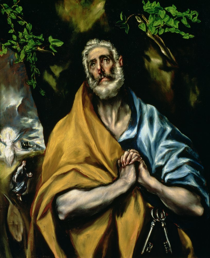 The Tears of St Peter by El Greco: Buy fine art print