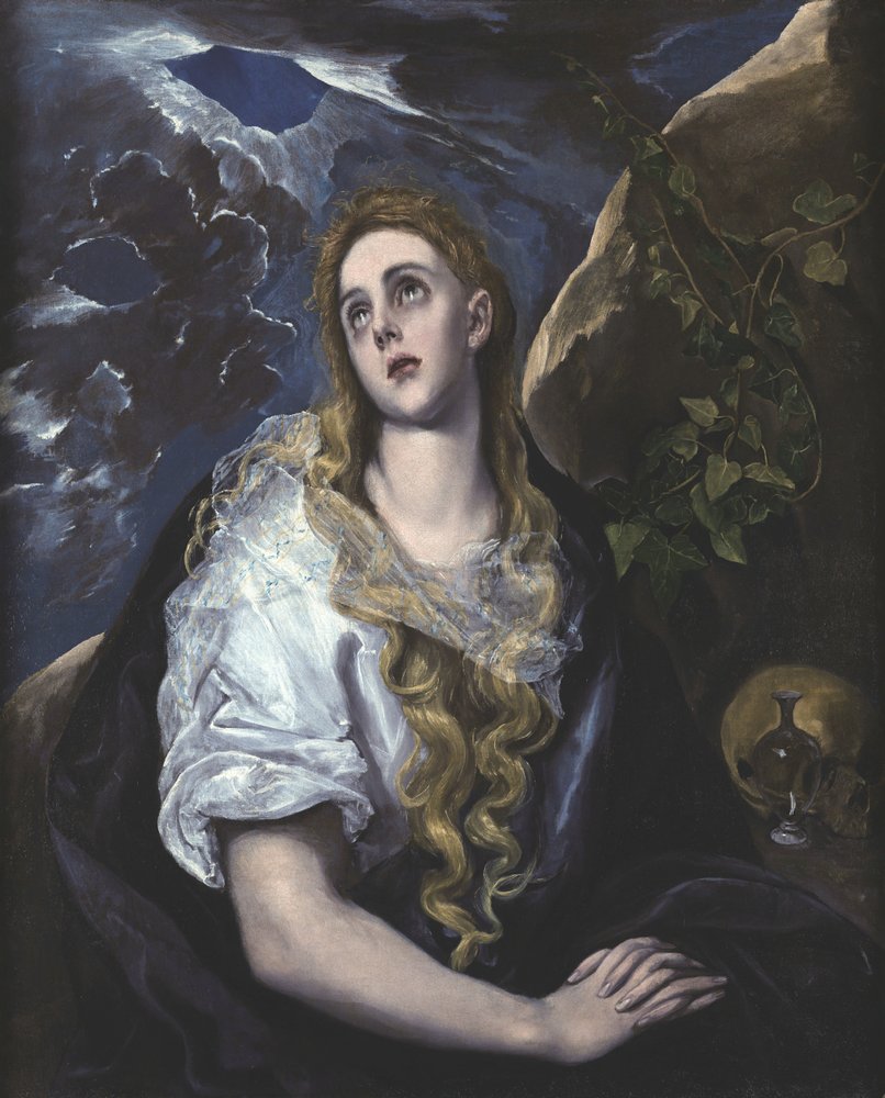 The Penitent Magdalene by El Greco: Buy fine art print