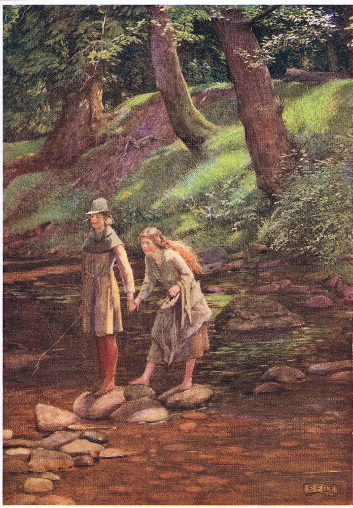 Rosalind and Celia by Eleanor Fortescue-Brickdale