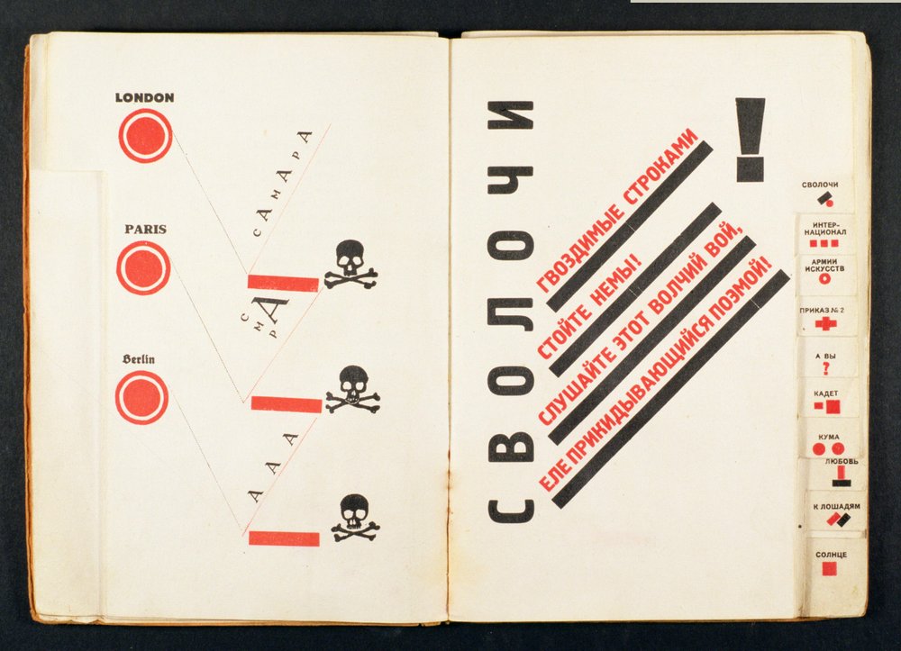 Skull and Crossbones Spread from 'For Reading Out Loud', a Collection ...