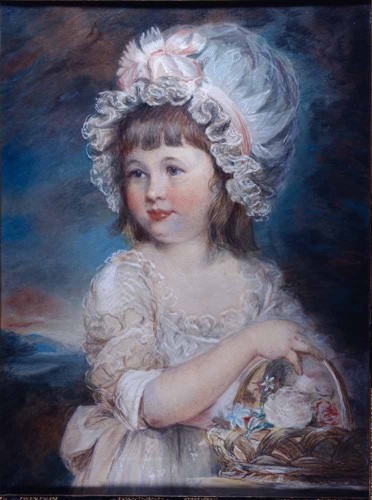 Portrait of Lady Henrietta Cavendish by Elizabeth Royal