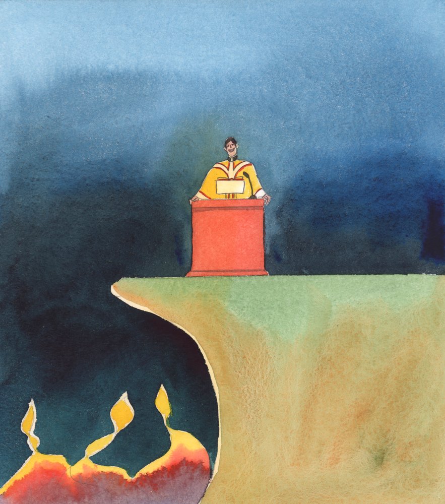 Many priests fail to mention the Cross by Elizabeth Wang