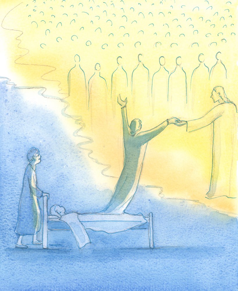 The Holy Soul who is ready for Heaven is met not only by Christ, but ...