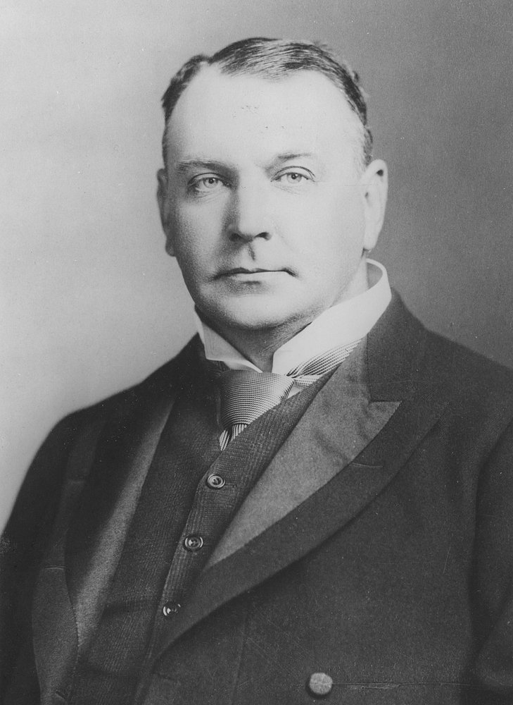 Portrait of Sydney Grundy by Elliott und Fry Studio