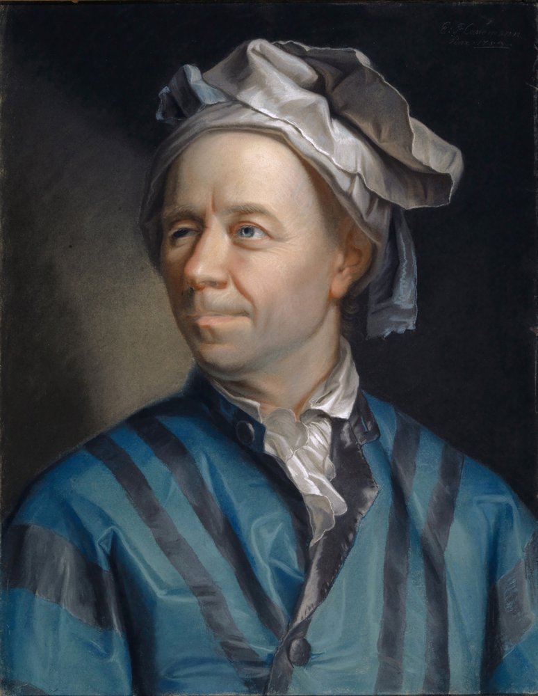 Portrait of the Mathematician Leonhard Euler