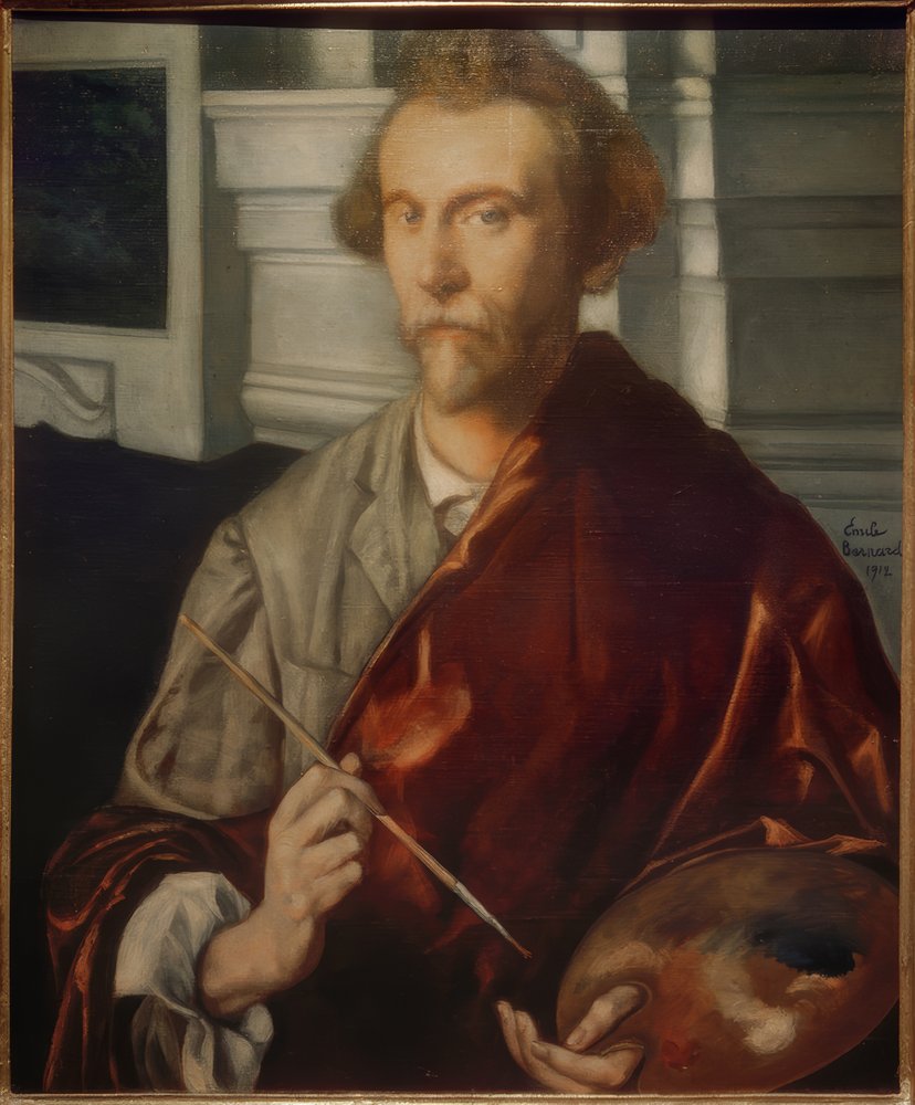 Self-Portrait Emile Bernard, 1912 by Emile Bernard