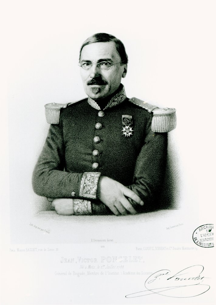Jean-Victor Poncelet by Emile Desmaisons: Fine art print