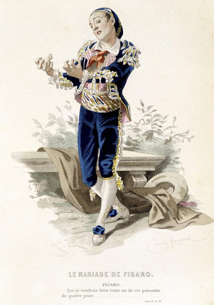 Figaro in 'Le Mariage de Figaro' - in 'Oeuvres Complètes de ...