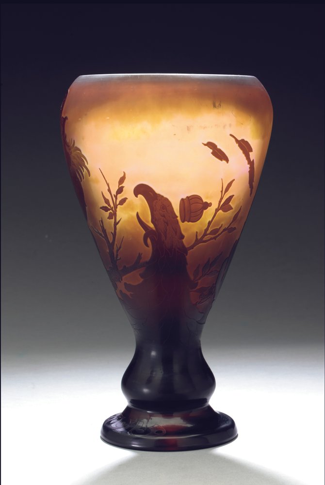 Vase by Emile Galle: Highest-quality art reproduction
