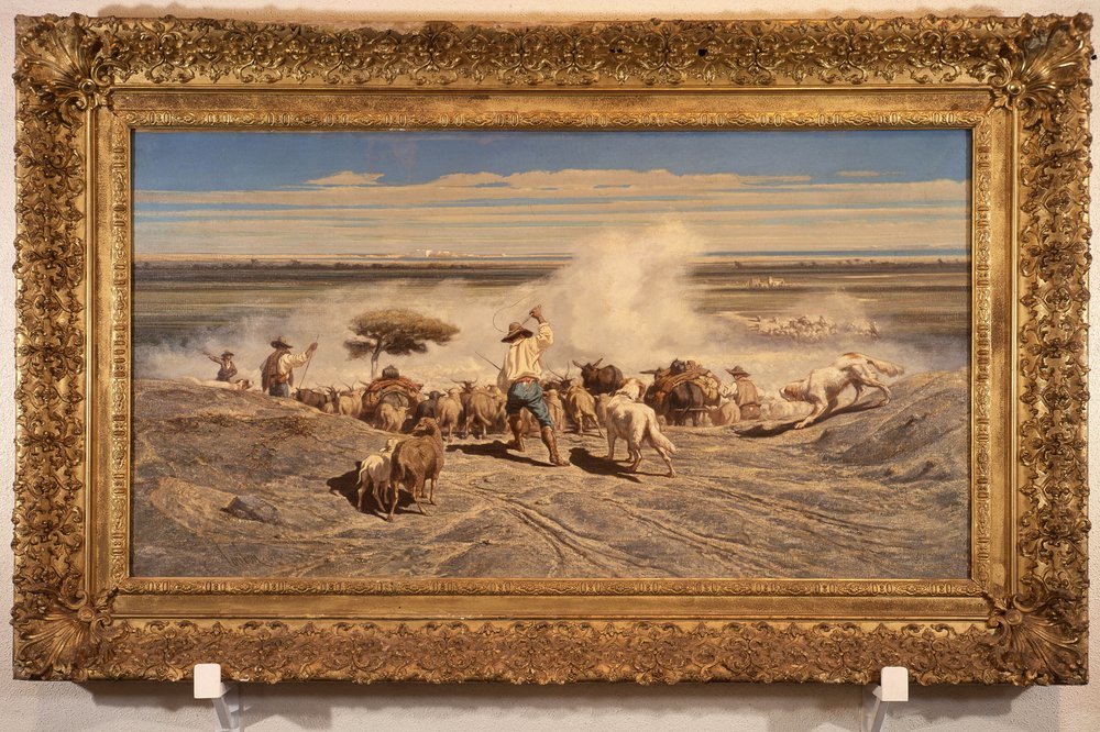 The Return of the Herd by Emile Loubon, Museum of Fine Arts in Toulon