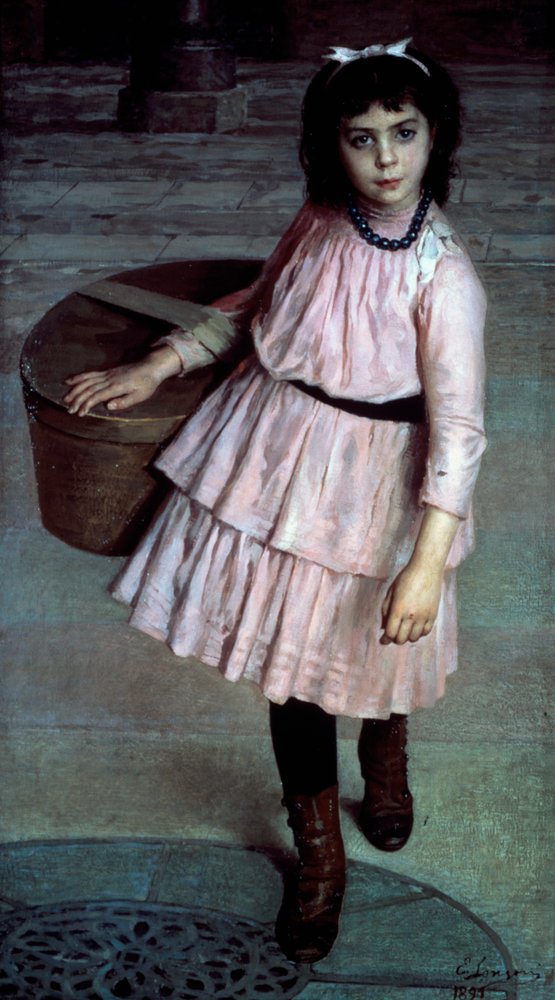 Swimming Pool by Emilio Longoni: Buy fine art print