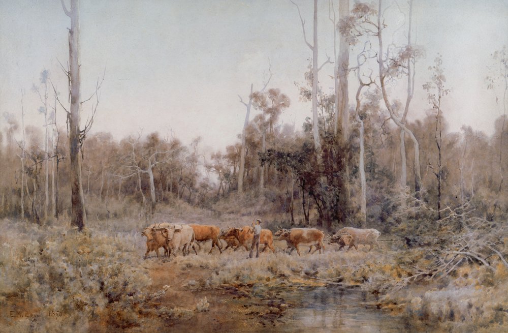 The Bullock Team by Emma Minnie Boyd: Buy fine art print