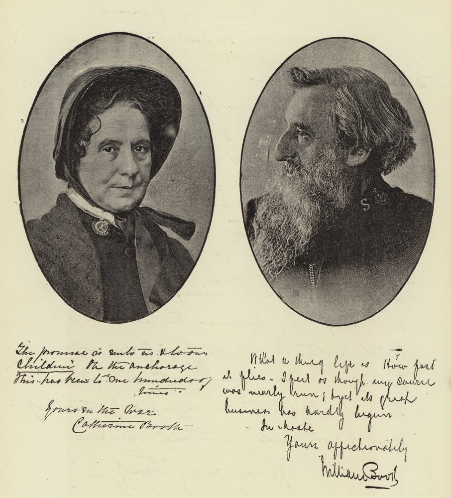 General Booth and Mrs Booth by English Photographer