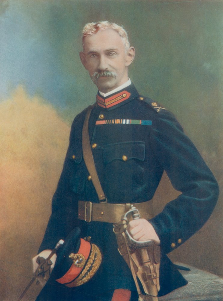 Major-General G. Barton, Commanding the Sixth Infantry Brigade