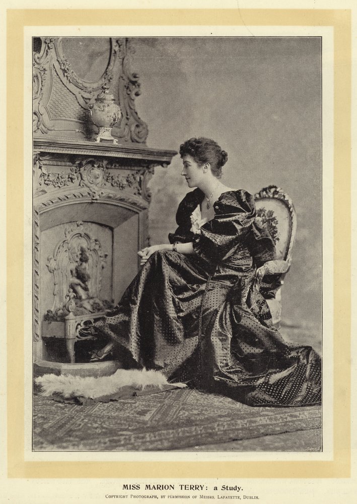 Miss Marion Terry: a Study by English Photographer