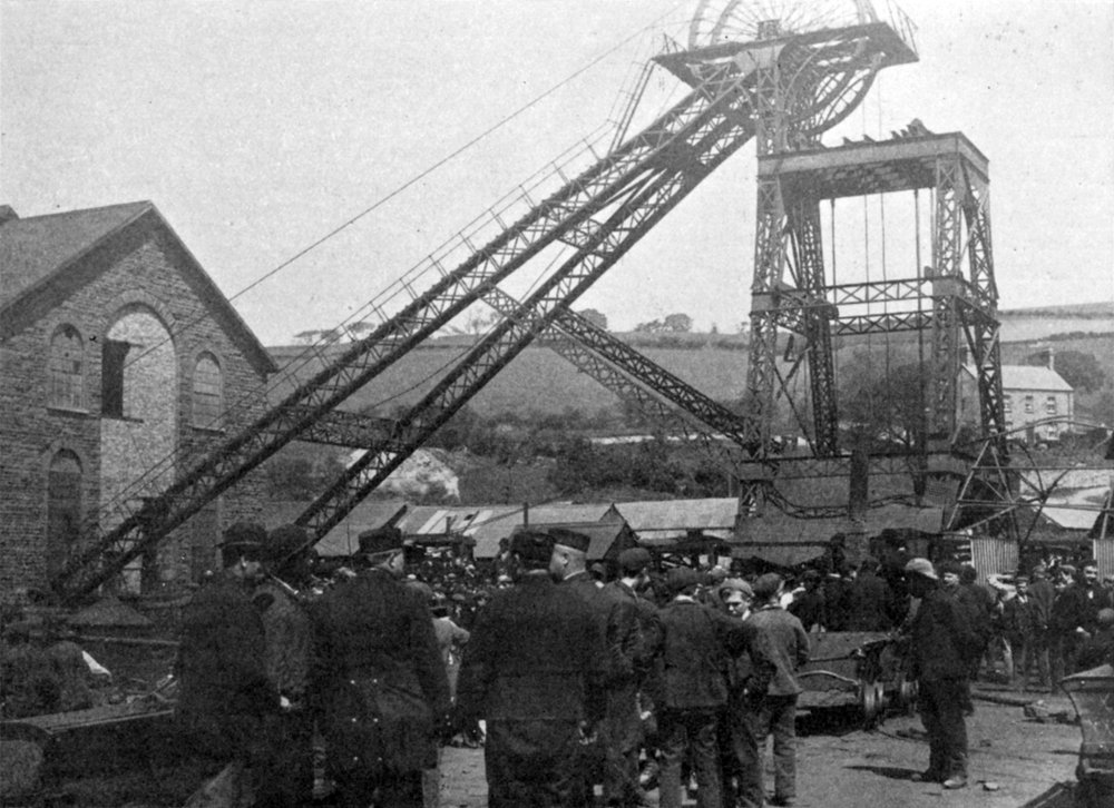 The Welsh Colliery Disaster by English Photographer