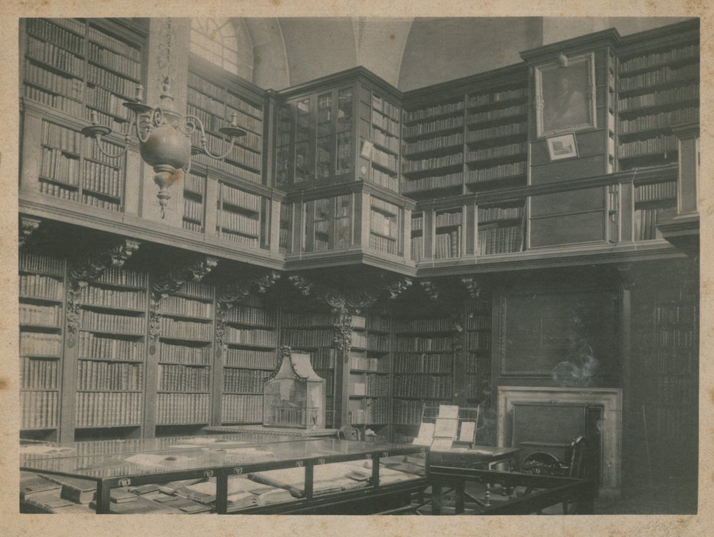 The Library of St Paul's Cathedral by English Photographer
