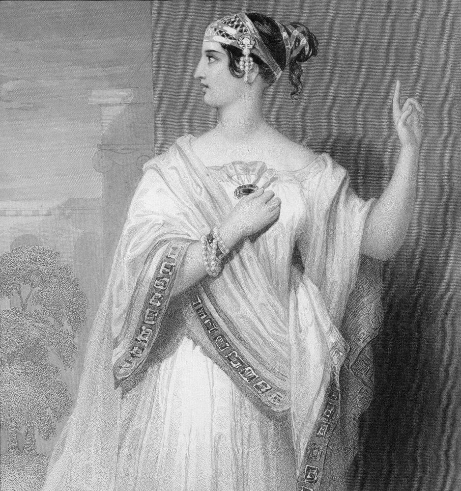A Roman Noble Woman by English School: Buy fine art print