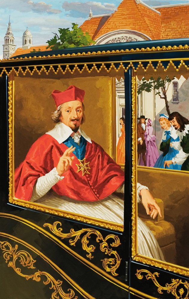 French Cardinal by English School: Buy fine art print