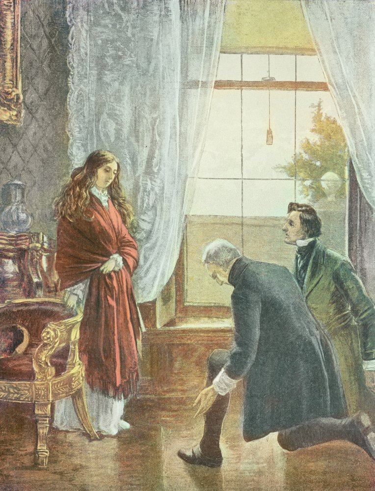 Princess Victoria Receiving the News of her Accession to the Throne ...