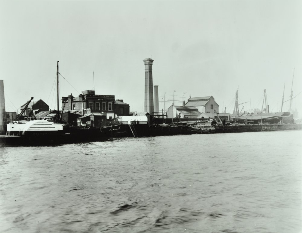 Isle of Dogs Pumping Station: exterior