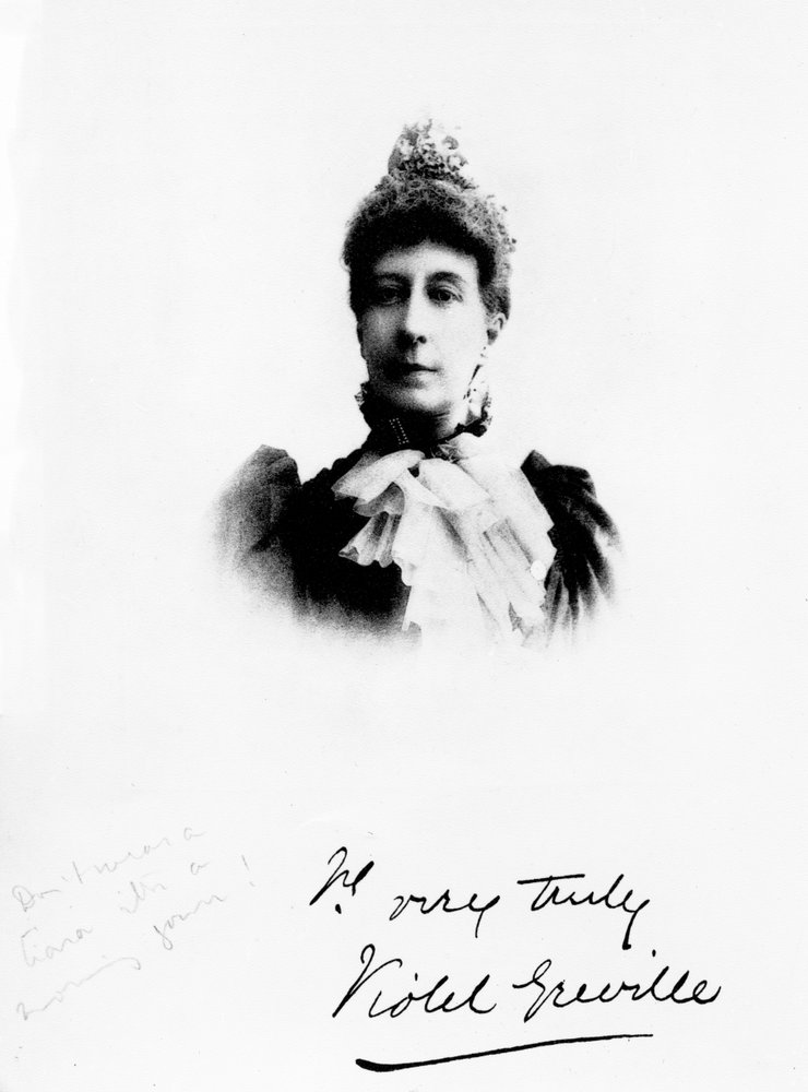 Lady Violet Greville by English Photographer: Fine art print