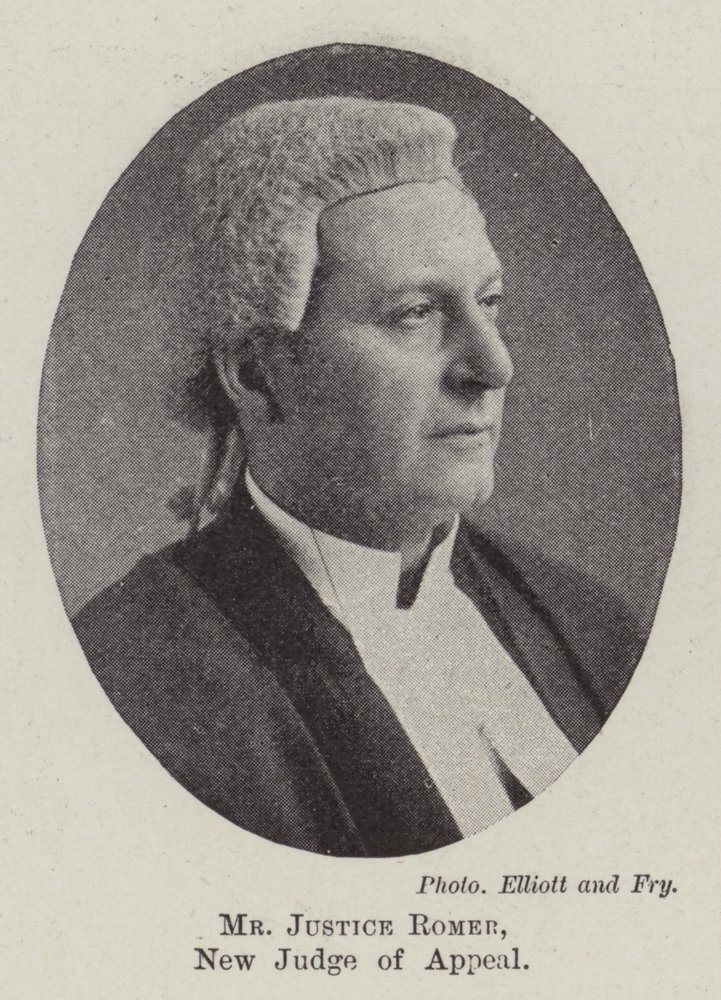 Mr Justice Romer, New Judge of Appeal