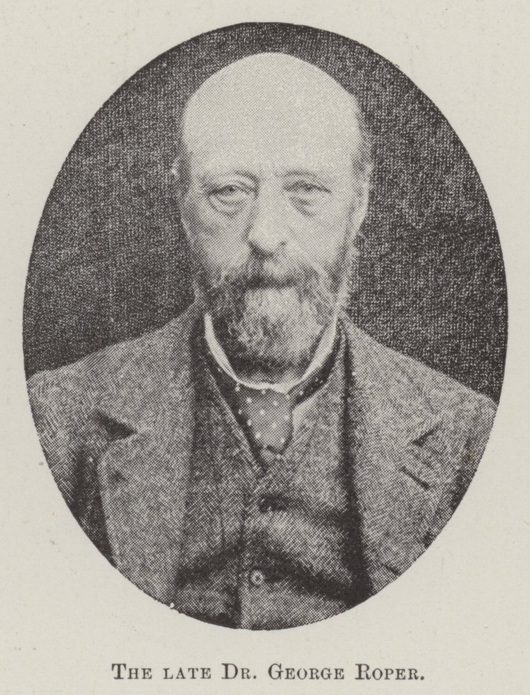 The late Dr George Roper by English Photographer