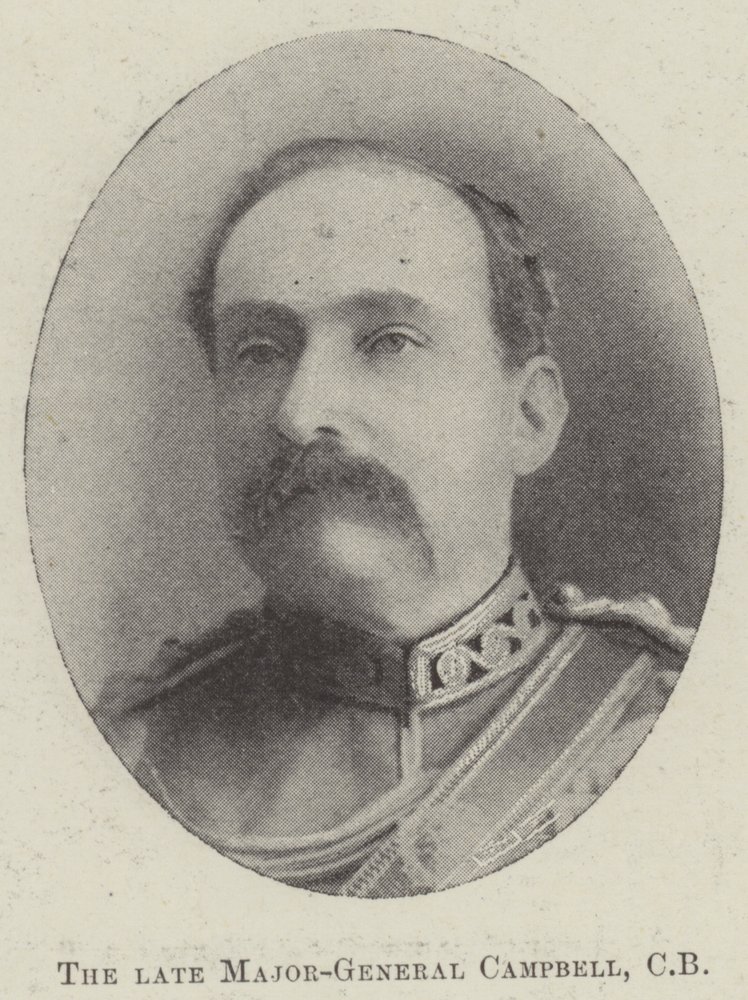 The Late Major-General Campbell, CB by English Photographer
