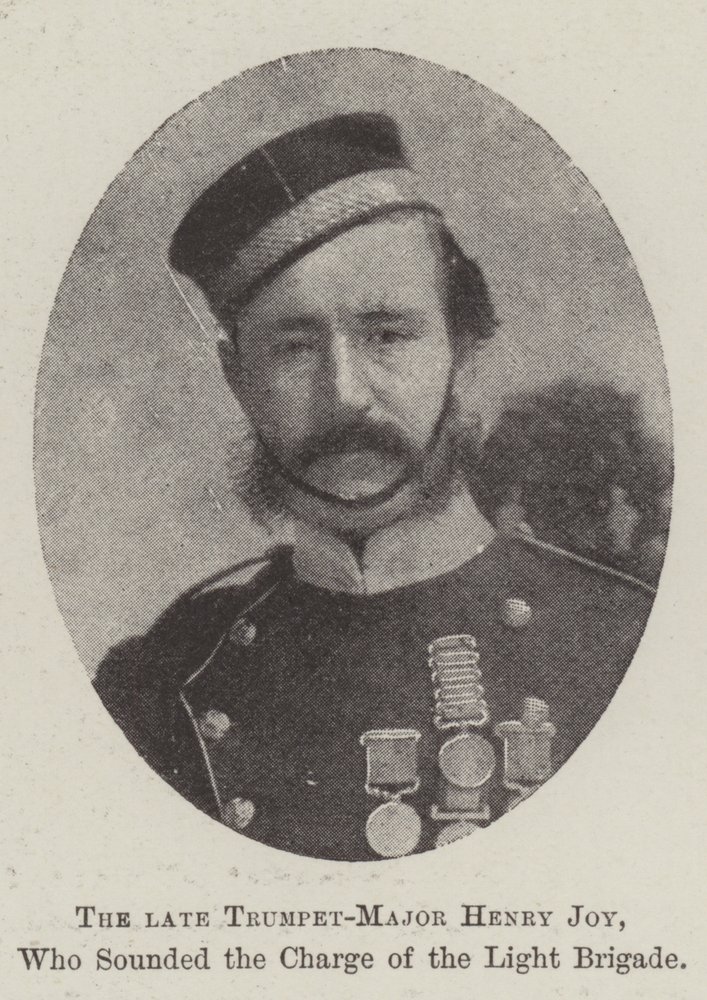 Trumpet-Major Henry Joy, who sounded the Charge of the Light Brigade