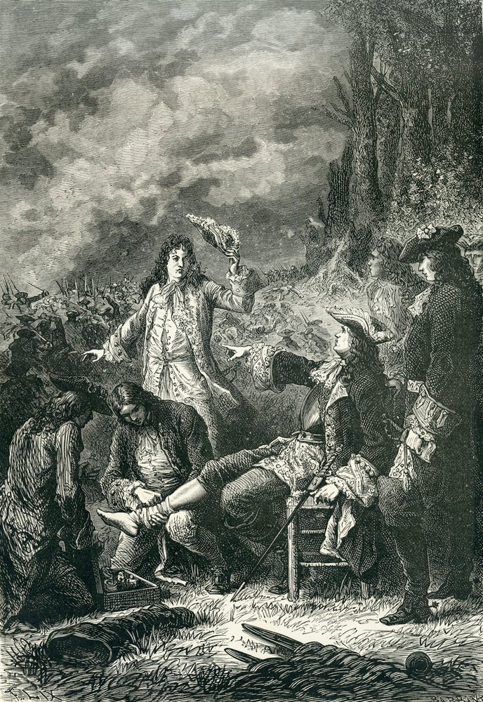Edward Villiers Wounded at the Battle of Newbury