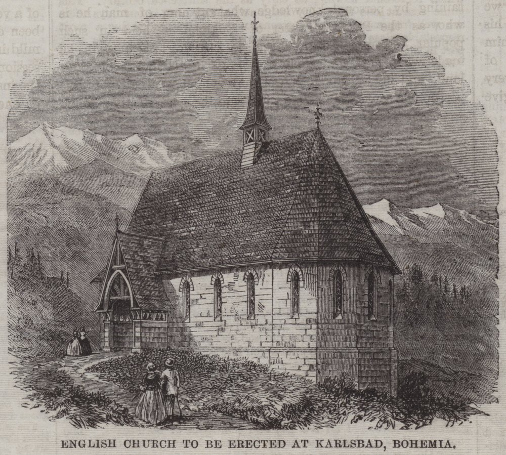 English Church to be erected at Karlsbad, Bohemia