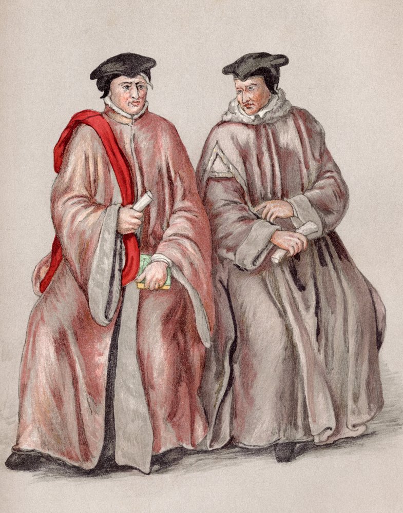 Judges in their Robes during the Reign of Elizabeth I, from 'A Short ...