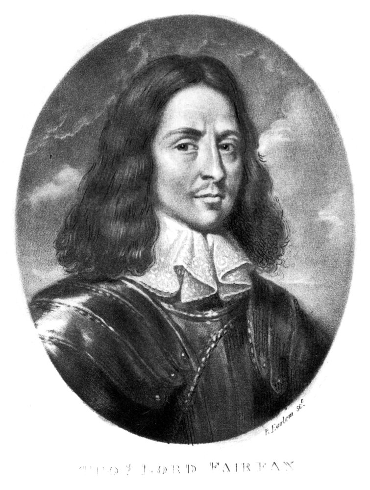 Lord Thomas Fairfax, Illustration from 'Portraits of Characters ...