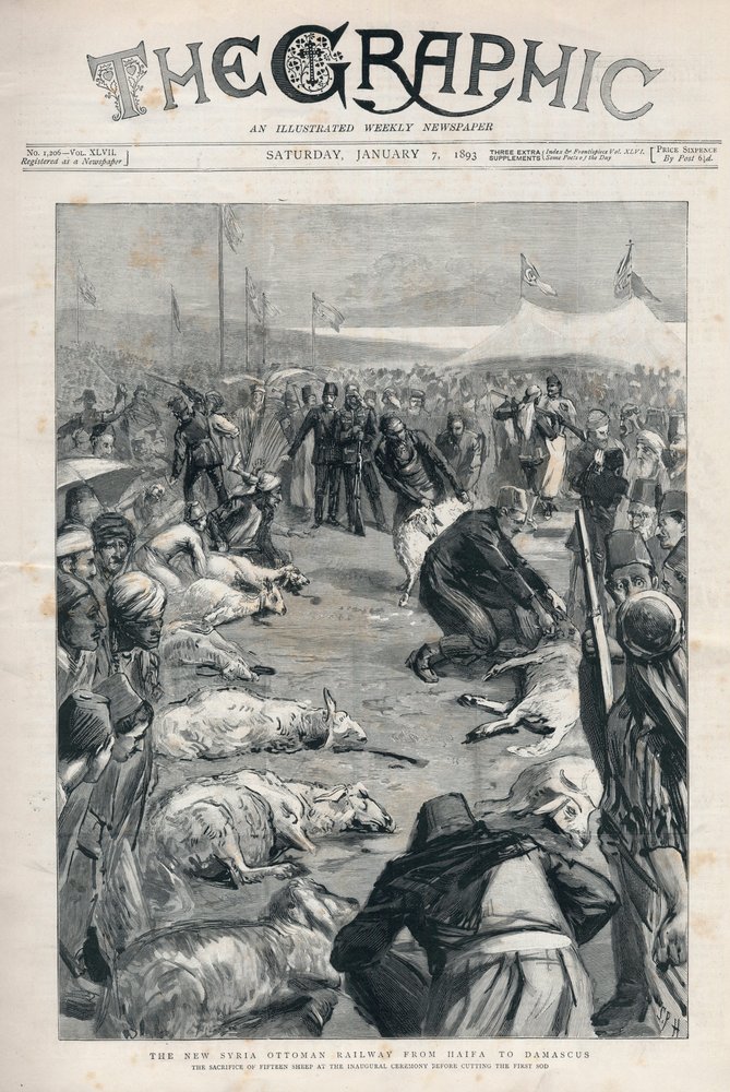 New Syria Ottoman railway from Haifa to Damascus - the sacrifice of ...