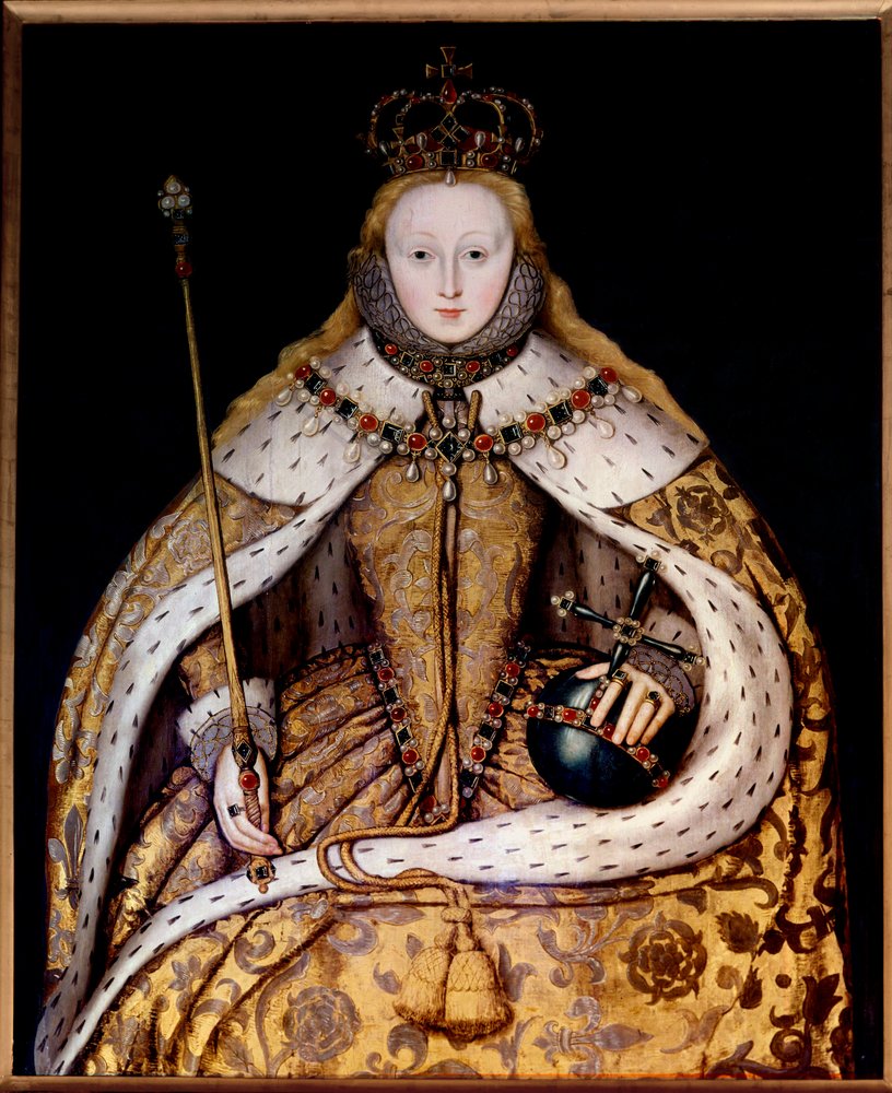 Portrait of Queen Elizabeth I in Coronation Robe, c.1600
