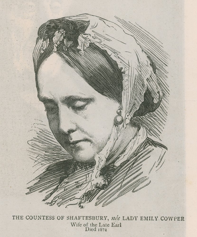The Countess of Shaftesbury, nee Lady Emily Cowper