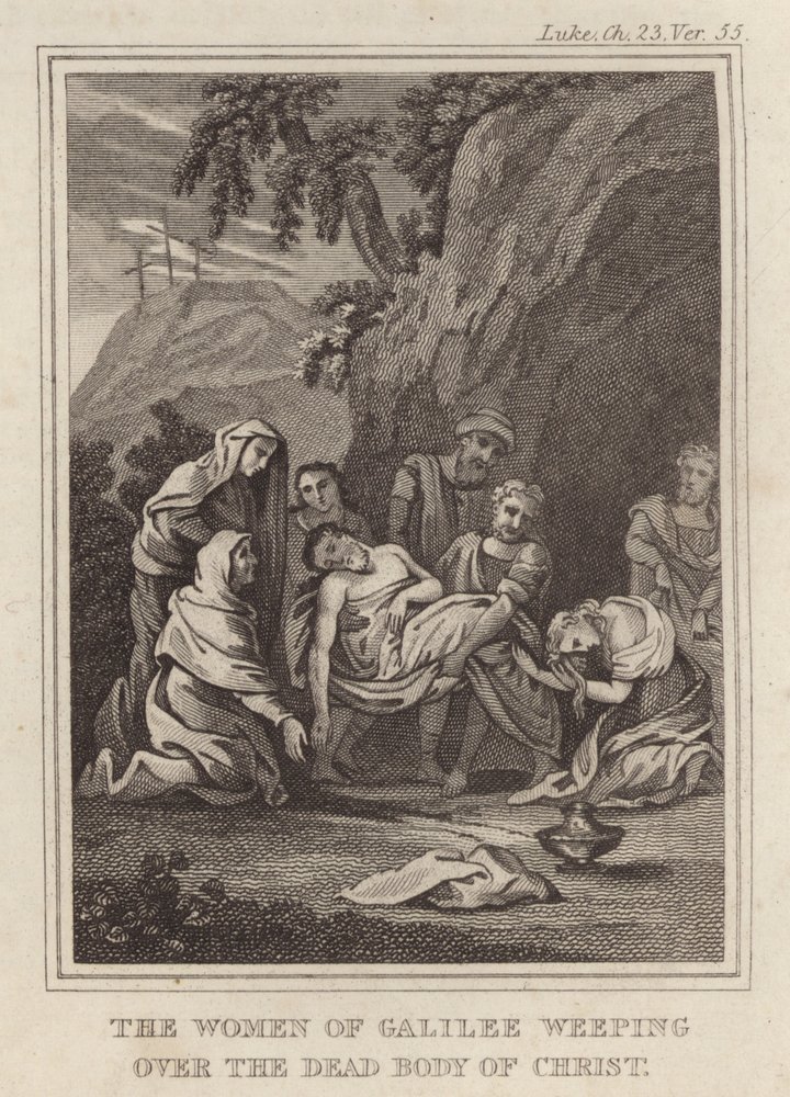 The Women of Galilee Weeping over the Dead Body of Christ