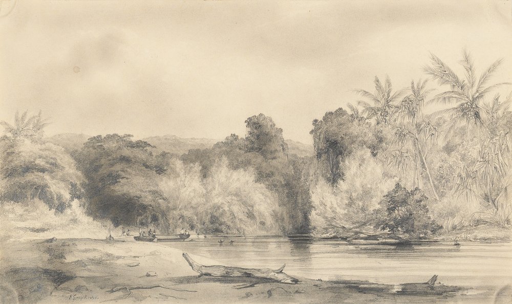 Entrance to the Paiou River, Vanikoro Island