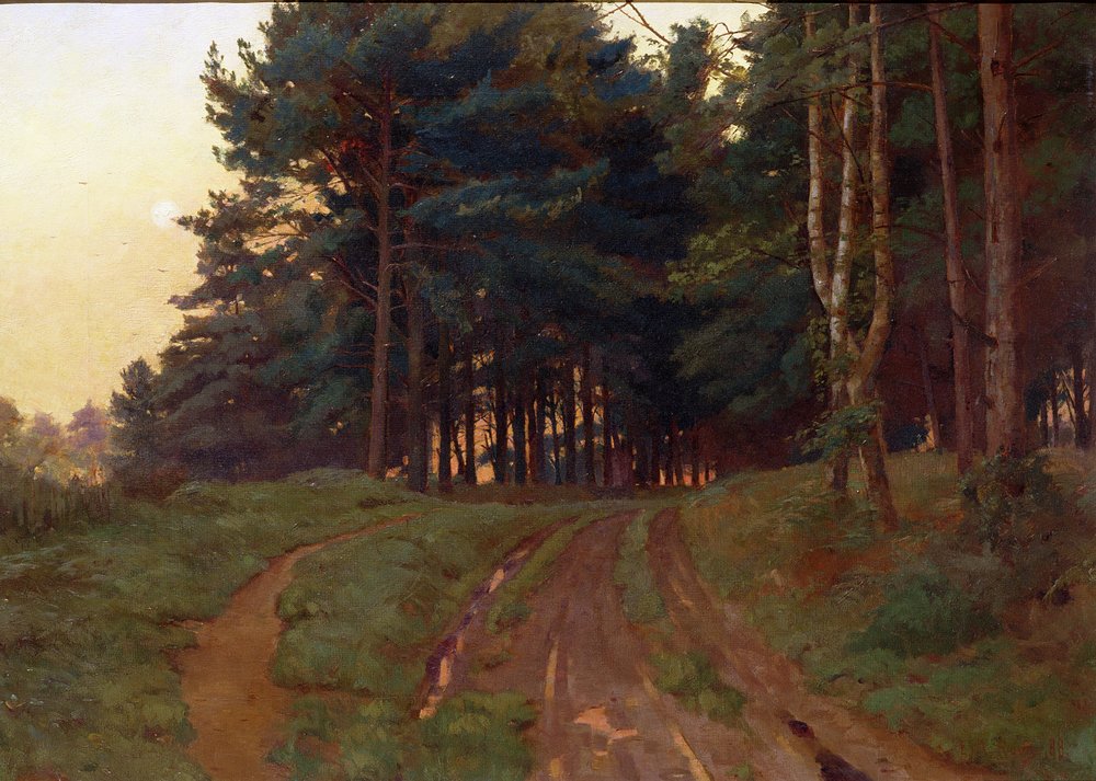 Silence Claimed Her Evening Reign, 1888