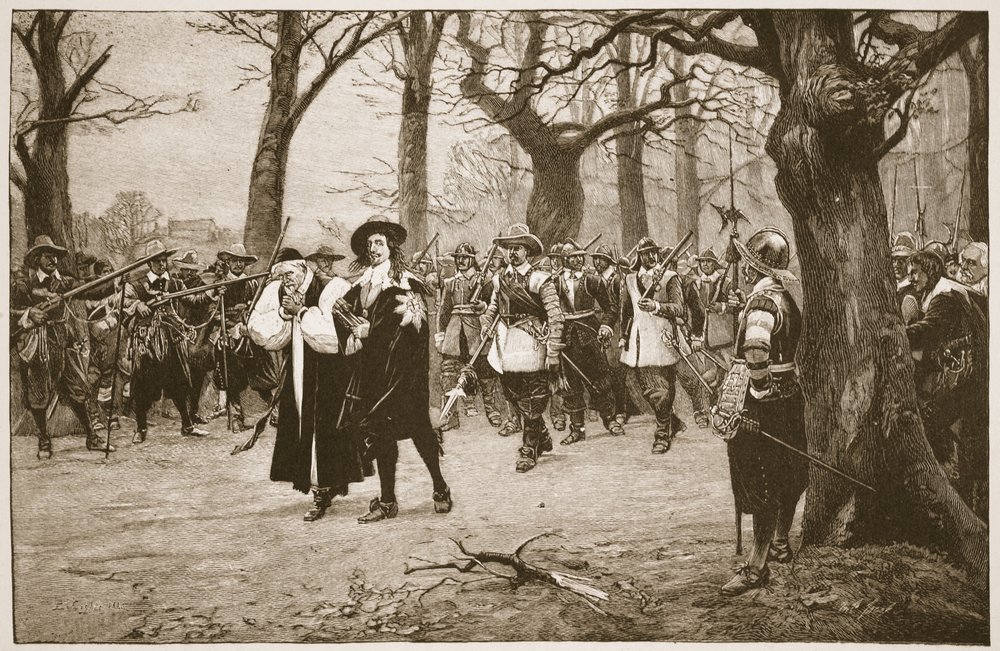 Charles I on His Way to Execution, Illustration from 'The Church of ...