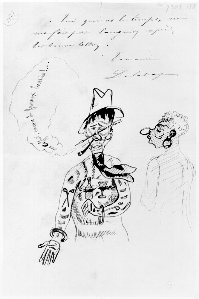 Arthur Rimbaud (1854-91) as a Caffre, 1877