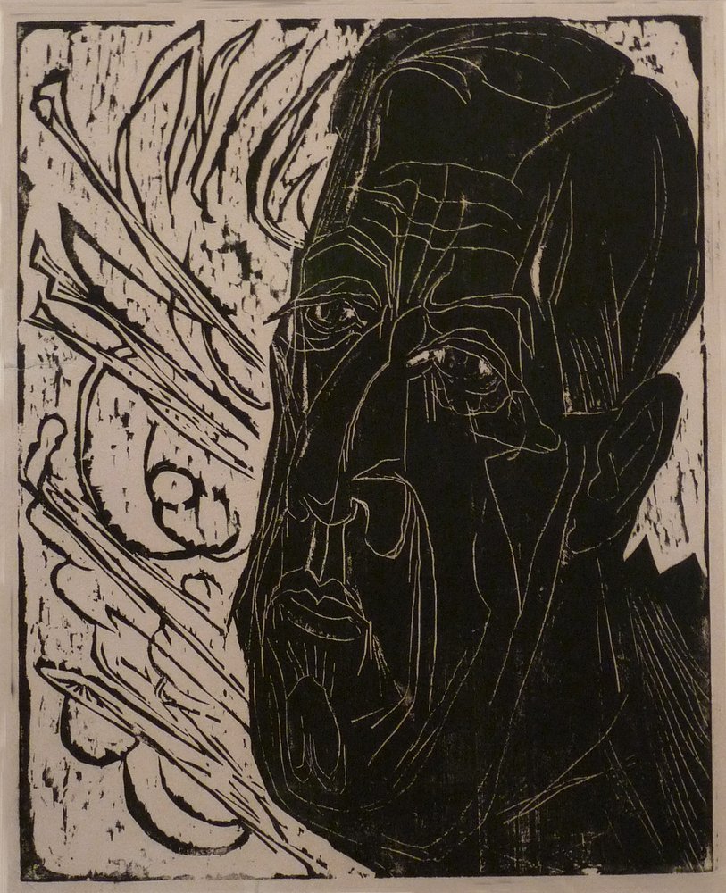 Head of the Sick Man by Ernst Ludwig Kirchner