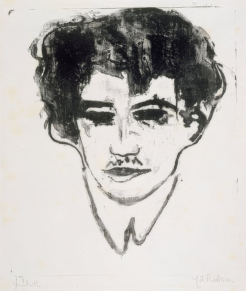 Self-Portrait by Ernst Ludwig Kirchner: Buy fine art print