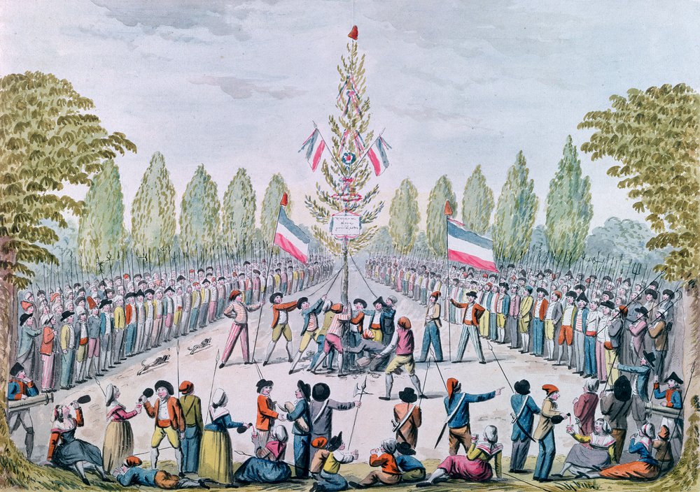 The Plantation of a Liberty Tree during the Revolution, c.1792